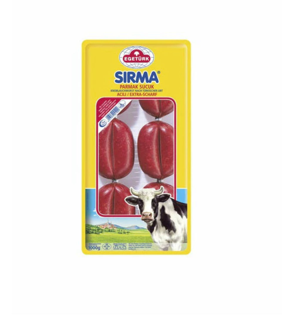 Egeturk Sirma Turkish Beef Sausage - Parmak – Bonvila